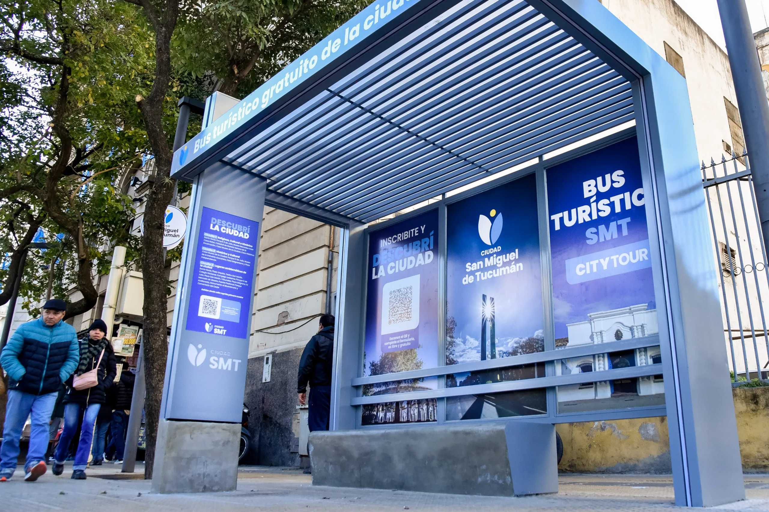 Con una nueva parada completamente equipada, refuerzan el servicio del ...